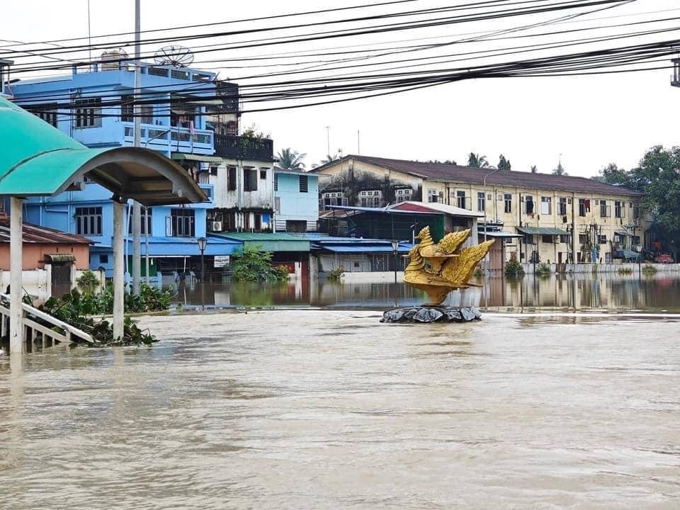 14,000 displaced in Myanmar after record rain sparks floods | Mizzima ...