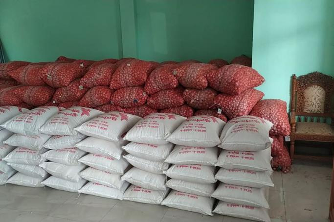 Food supplies worth about 400 million kyats will be distributed in ...