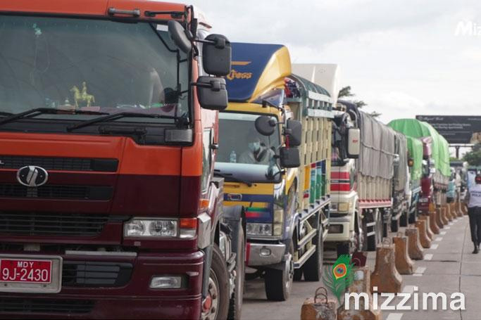Freight Trucks No Longer Allowed On Yangon Mandalay Highway Mizzima