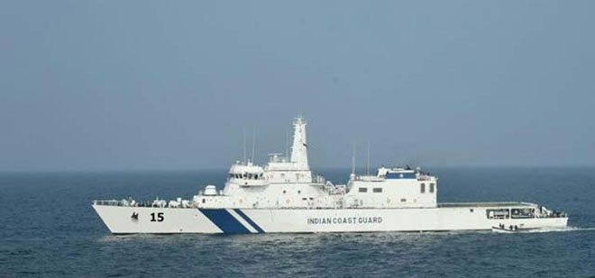 Indian coast guard ships visit Yangon | Mizzima Myanmar News and Insight