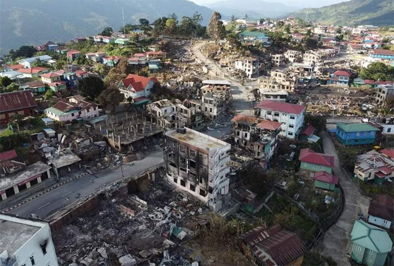 Junta designates more than 12,000 acres of land in Chin State as ...