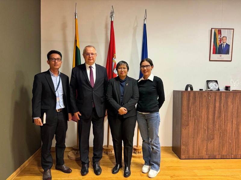 National Unity Government highlights the Myanmar crisis on Lithuania ...