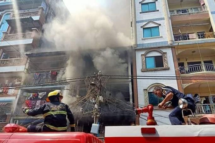 Three killed in fire in flat | Mizzima Myanmar News and Insight