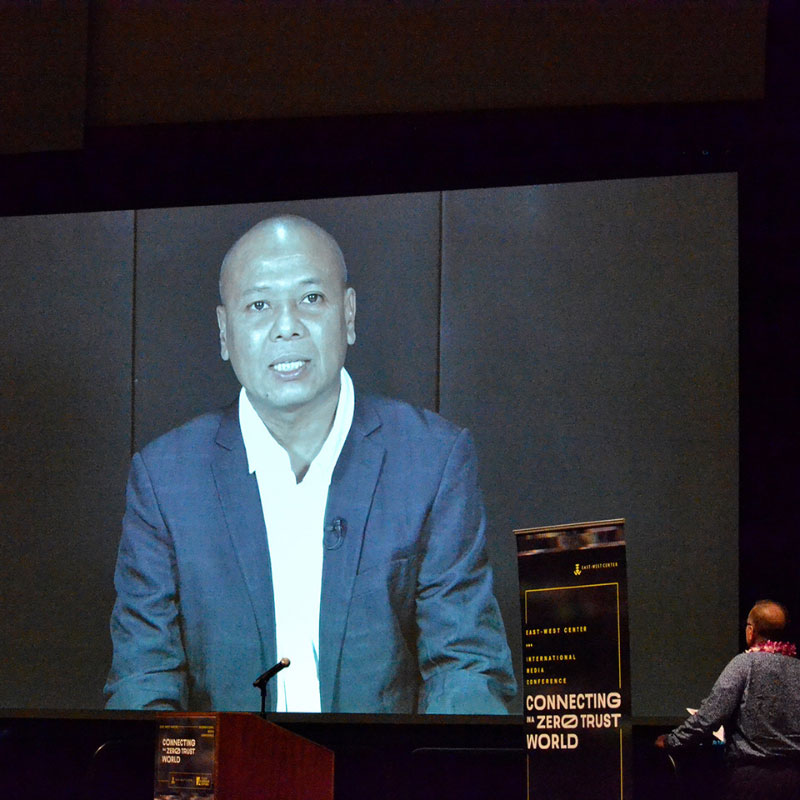 Mizzima Editor-in-Chief dedicates East-West Center award to journalists ...