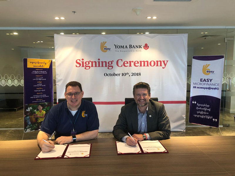 Yoma Bank and MC Easy Microfinance sign two MMK 4 Billion Agreements | Mizzima Myanmar News and ...