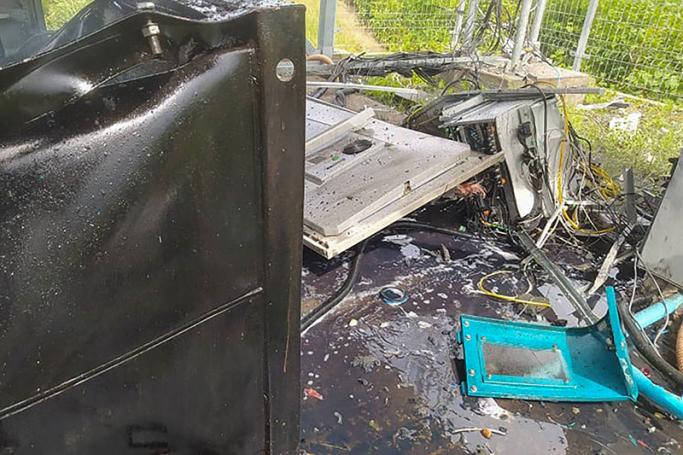 Eleven Mytel telecom towers owned by junta blown up in Ayadaw township ...