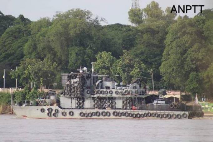 Two junta supply ships captured on Chindwin River | Mizzima Myanmar ...