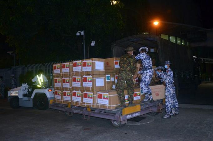 China’s PLA delivers 10,000 sets of PPE Myanmar military | Mizzima ...