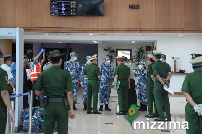 Chinese military medics assist Myanmar military with COVID-19 testing ...
