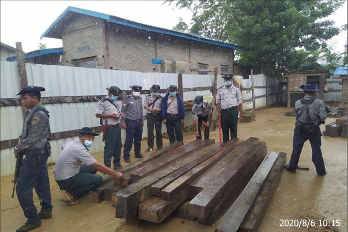 Illegal timber seized in Bago region | Mizzima Myanmar News and Insight
