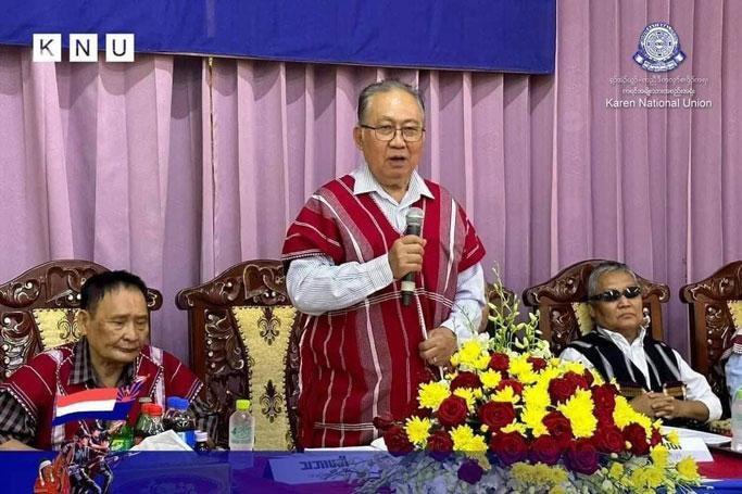 KNU elects Padoh Saw Kwe Htoo Win as chairman | Mizzima Myanmar News and Insight
