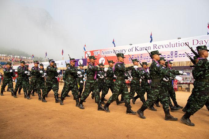 KNLA calls for closure of military bases in the area | Mizzima Myanmar ...