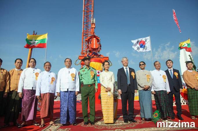 Myanmar-Korea Friendship Bridge in Dala ground breaking ceremony held ...
