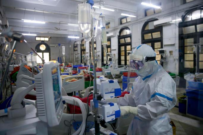 Test positivity rate of COVID-19 remaining below 5 percent in Myanmar ...